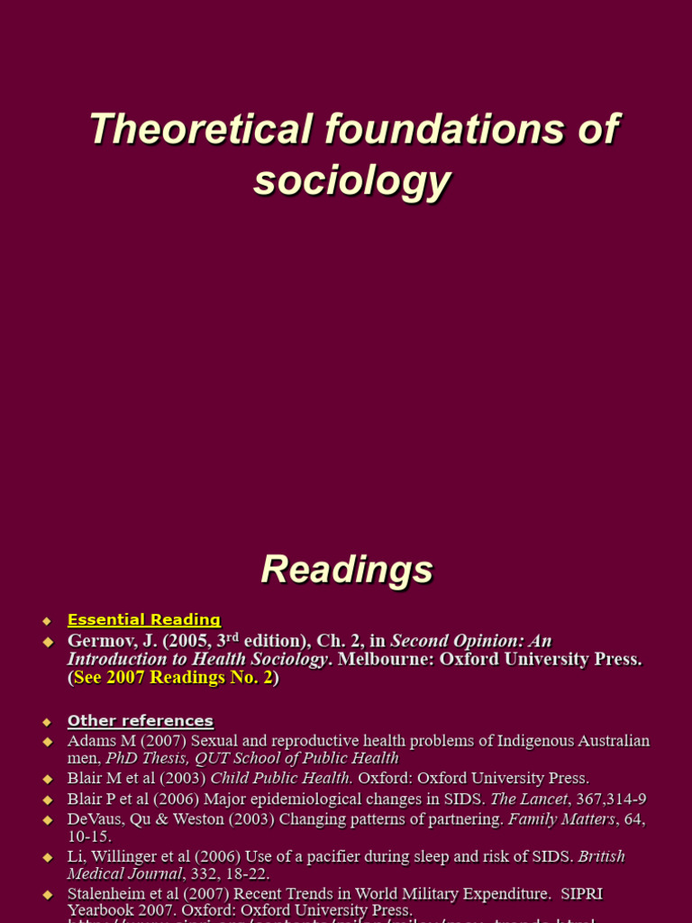 Lecture 2 Dunne 2007 Theoretical Foundations MAIN SLIDES | PDF ... Lecture 2 Dunne 2007 Theoretical Foundations MAIN SLIDES | PDF ...