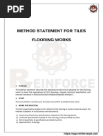 Flooring & Dado | PDF | Specification (Technical Standard) | Tile