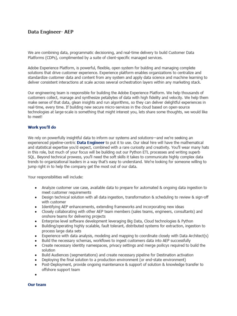 AMC-AEP | PDF | Data | Cloud Computing