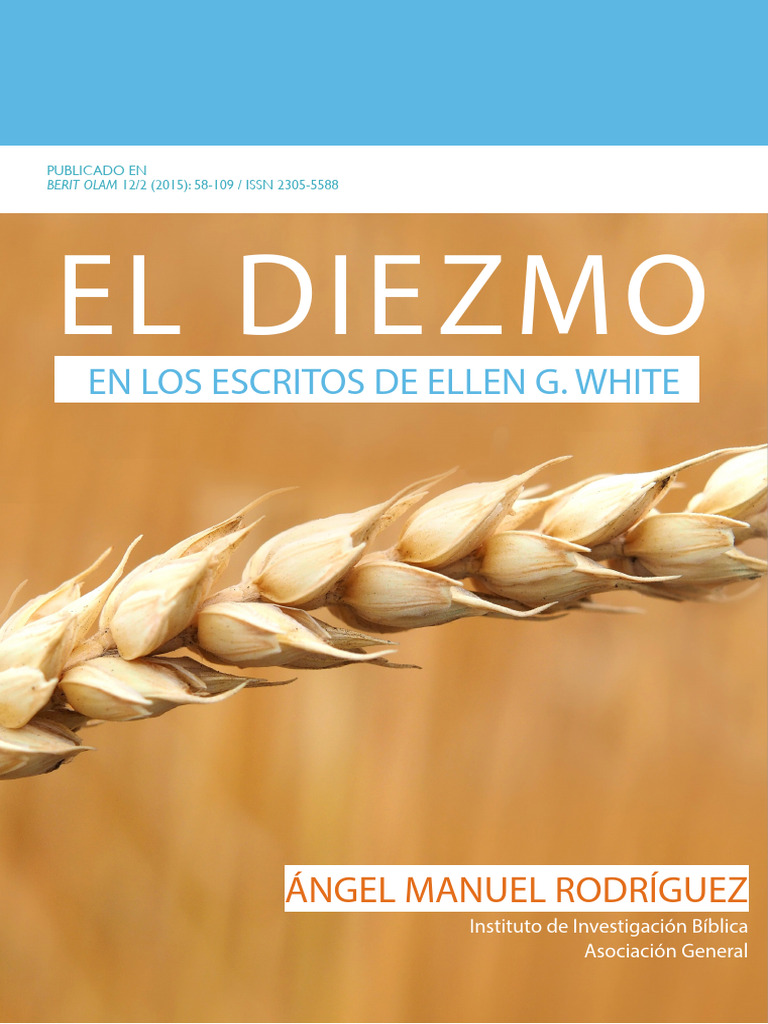 Diezmo en los Escritos de Elena White | PDF | Dios | Diezmo
