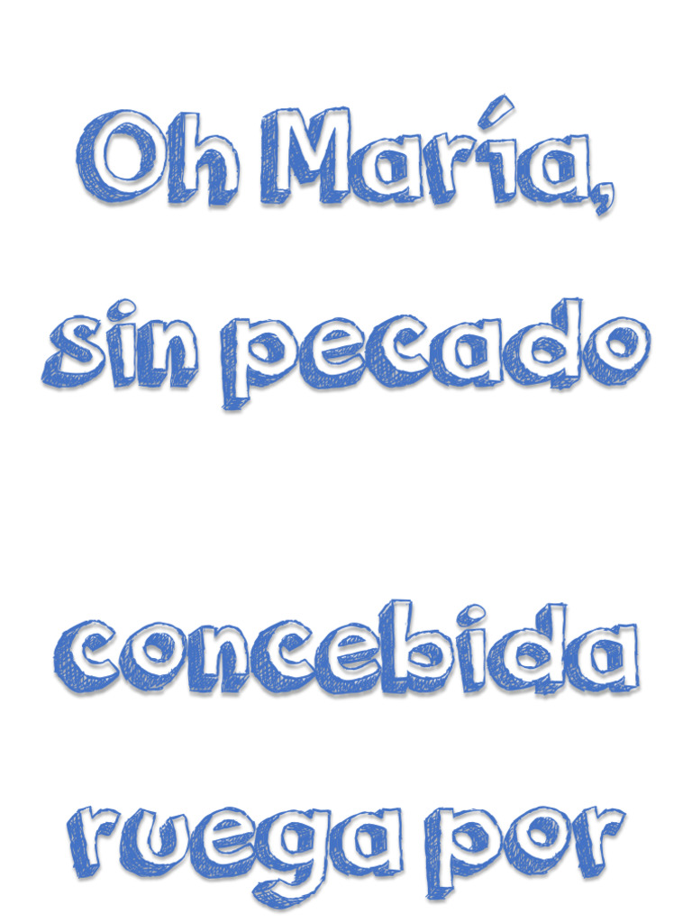 Oh María | PDF