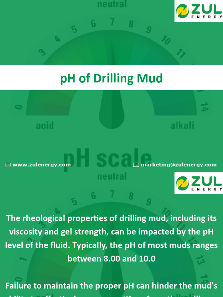 PH Level of The Water Drilling Mud | PDF