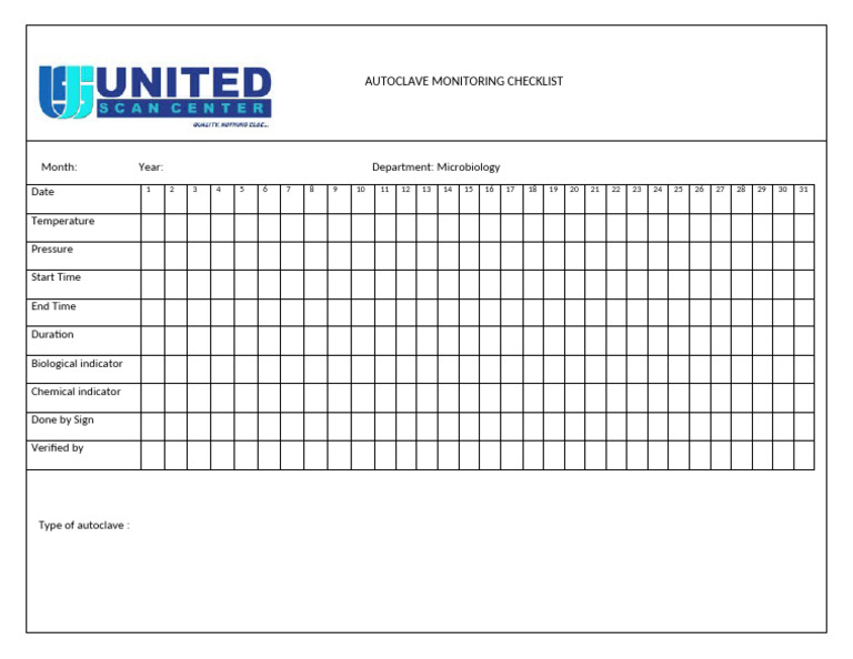 Autoclave Monitoring Guide | PDF