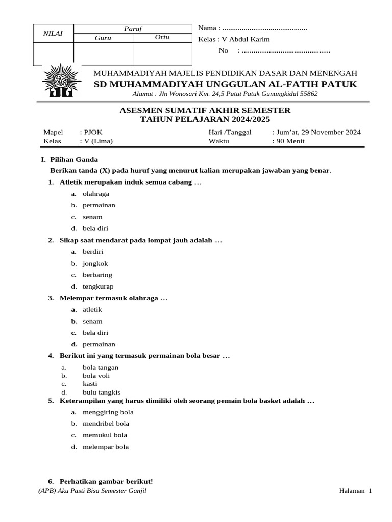 Latihan Lompat Melewati Kardus | PDF