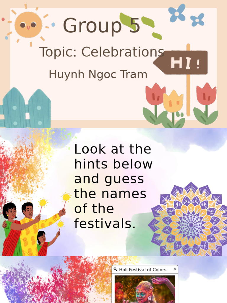 Holi Festival of Colors | PDF