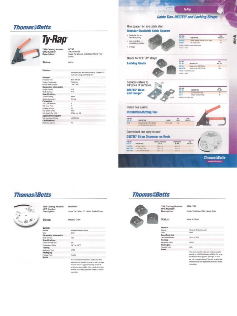 Brosur Plastic Strap Band | PDF