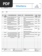 Waste Disposal Log Sheet | PDF | Home & Garden