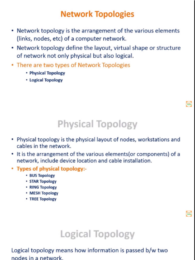 Network Topology | PDF