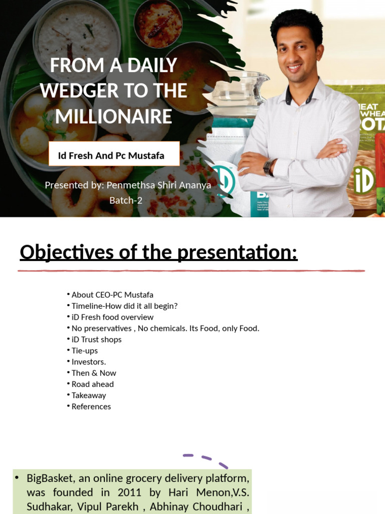 iD Fresh Foods: From Startup to Success | PDF | Swot Analysis | Grocery Store