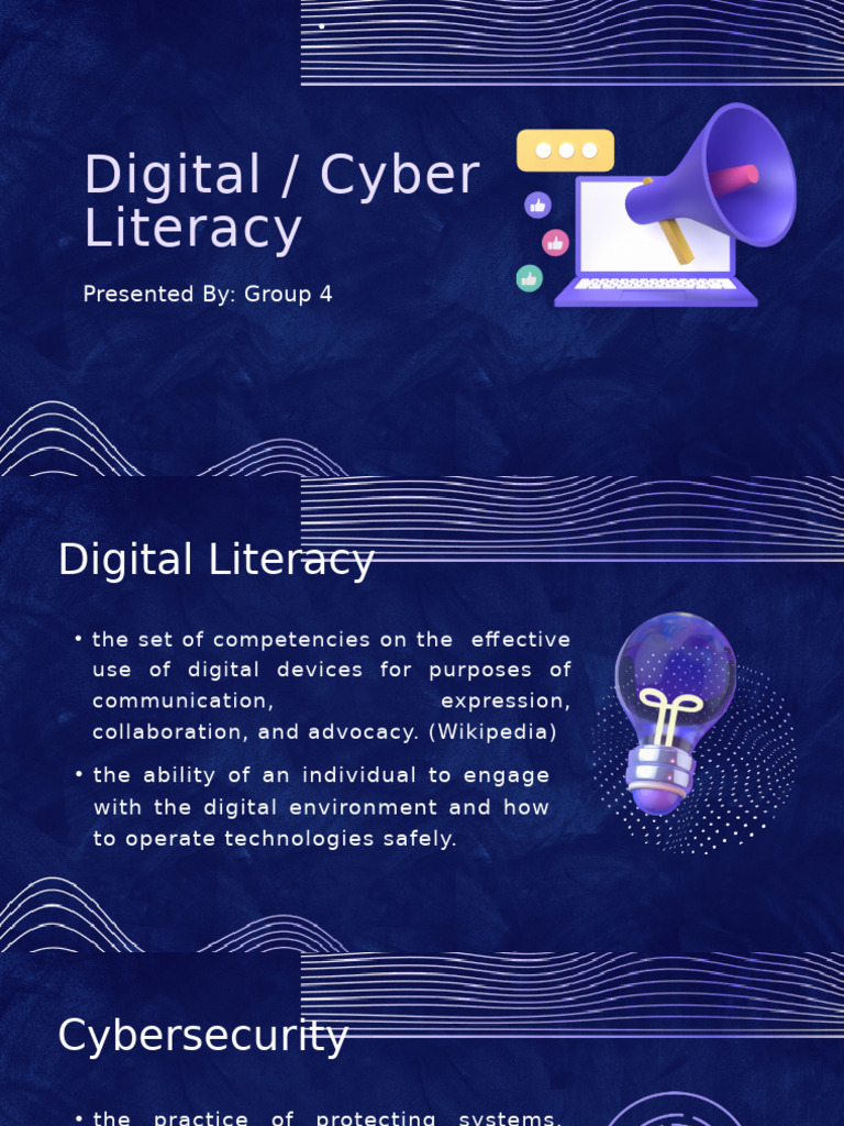 Digital Cyber Literacy 1 | PDF | Security | Computer Security