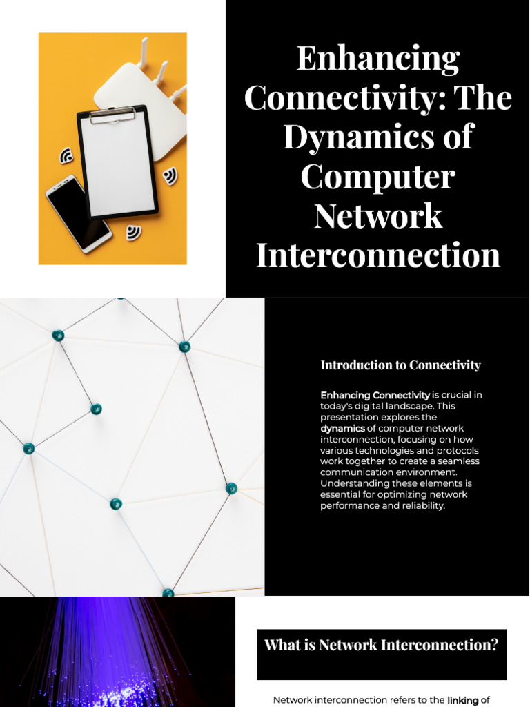 Slidesgo Enhancing Connectivity The Dynamics of Computer Network ...