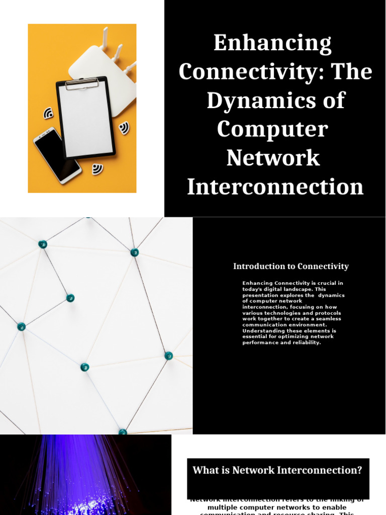 Enhancing Computer Network Connectivity | PDF | Computer Network ...