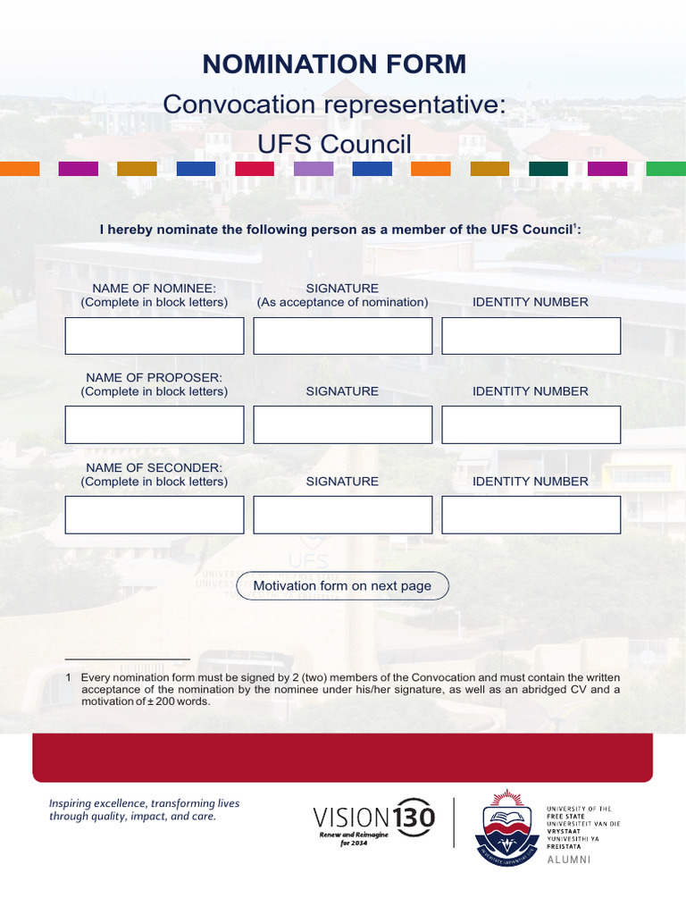 Convocation_nomination_form | PDF