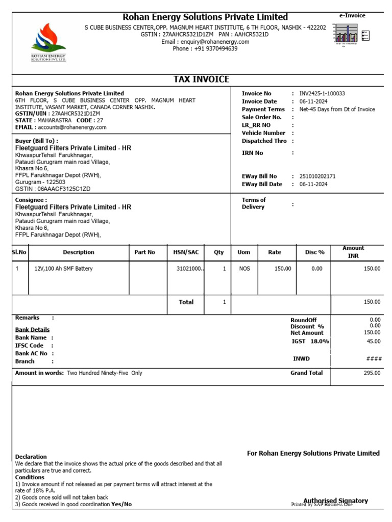 Sap B1 | PDF | Invoice | Accounting