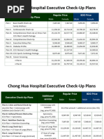 ST Lukes BGC Wellness Packages 2025 Rates | PDF