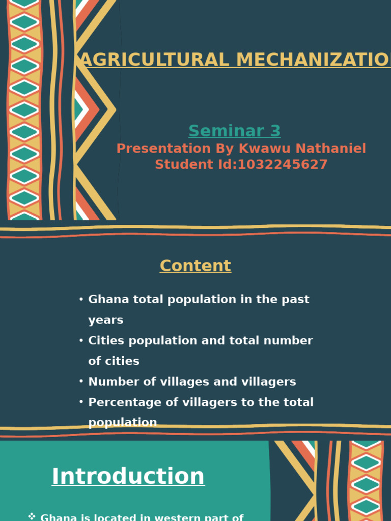 Seminar 3 | PDF | Ghana