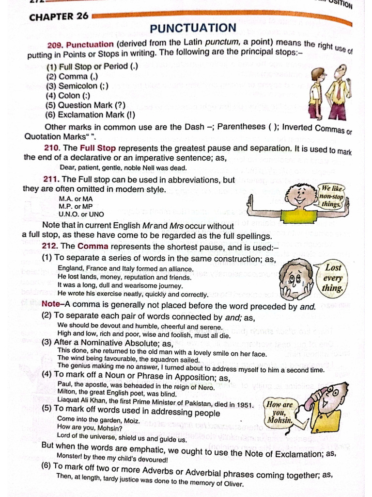 Punctuation Rules | PDF