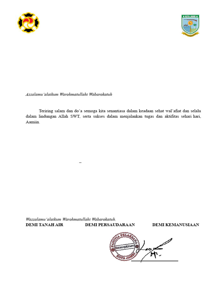 Surat Undangan+Rundown Acara UKT Utk Dojo | PDF