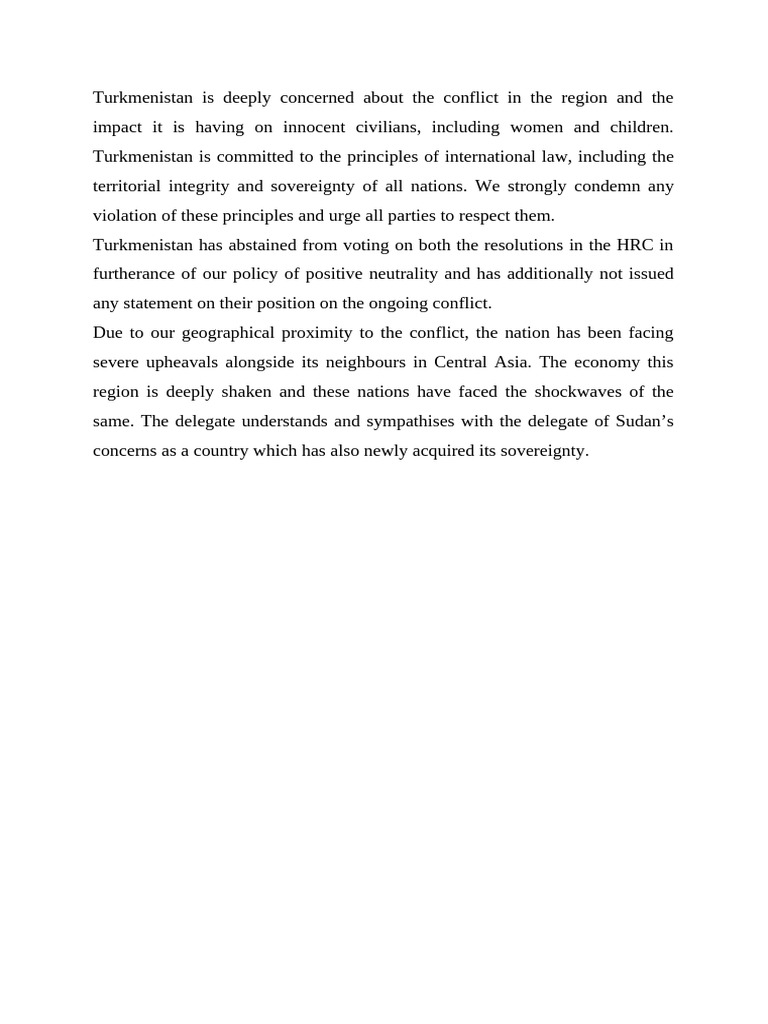 Gsl Speech Pdf