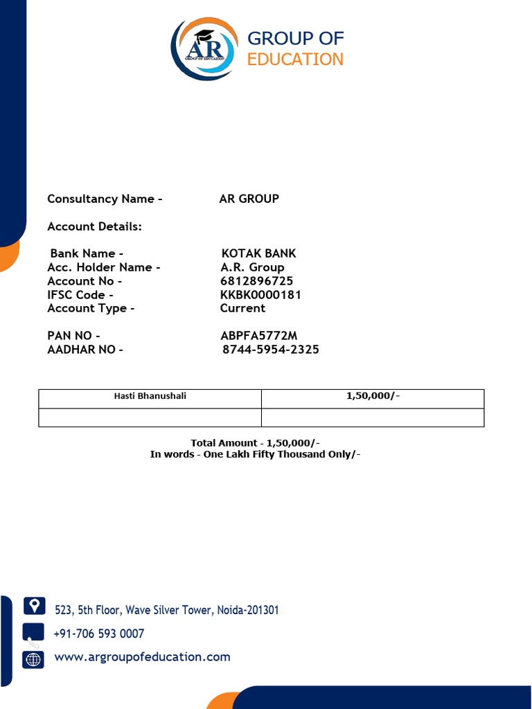 Asm Ibmr Invoice | PDF