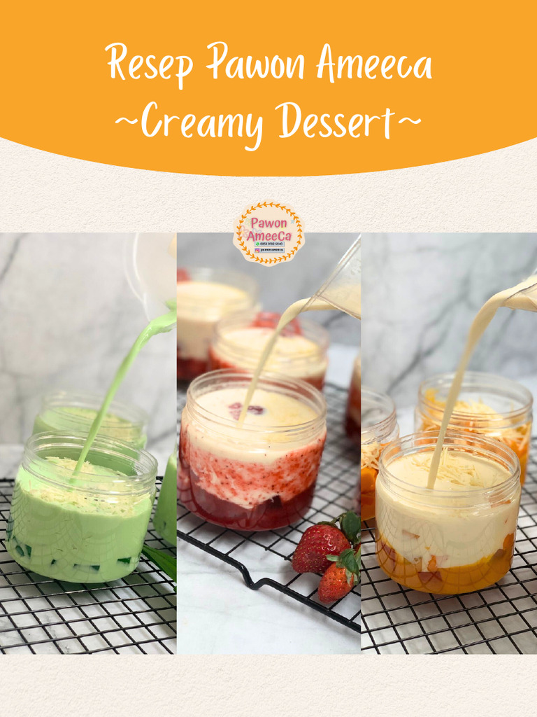 Resep Jelly Kelapa dan Pandan Creamy | PDF