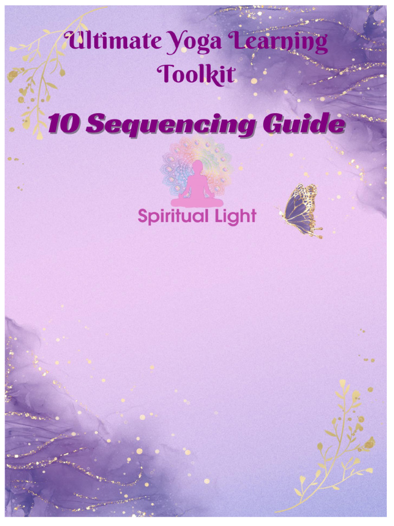 10 Sequencing Guide | PDF | Physical Exercise | Hatha Yoga