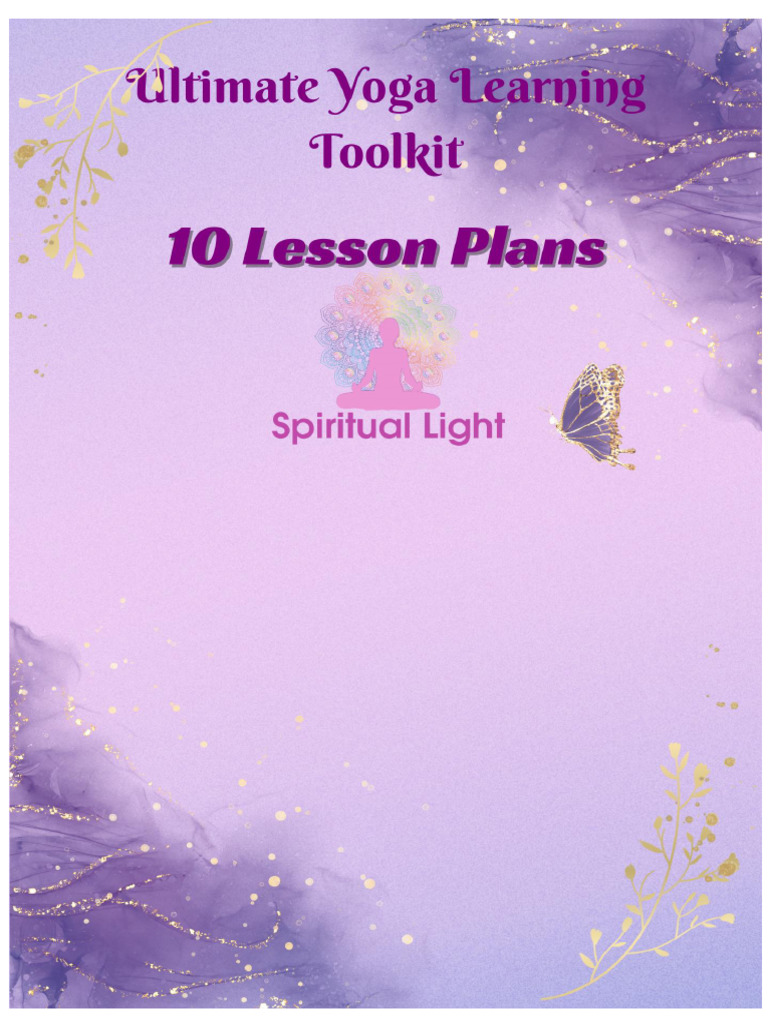 10 Lesson Plans | PDF | Breathing | Asana