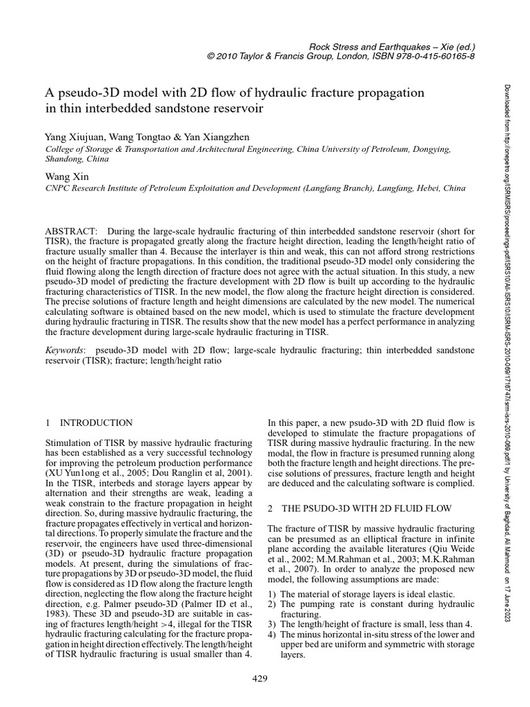 isrm-isrs-2010-069 | PDF | Fracture | Viscosity