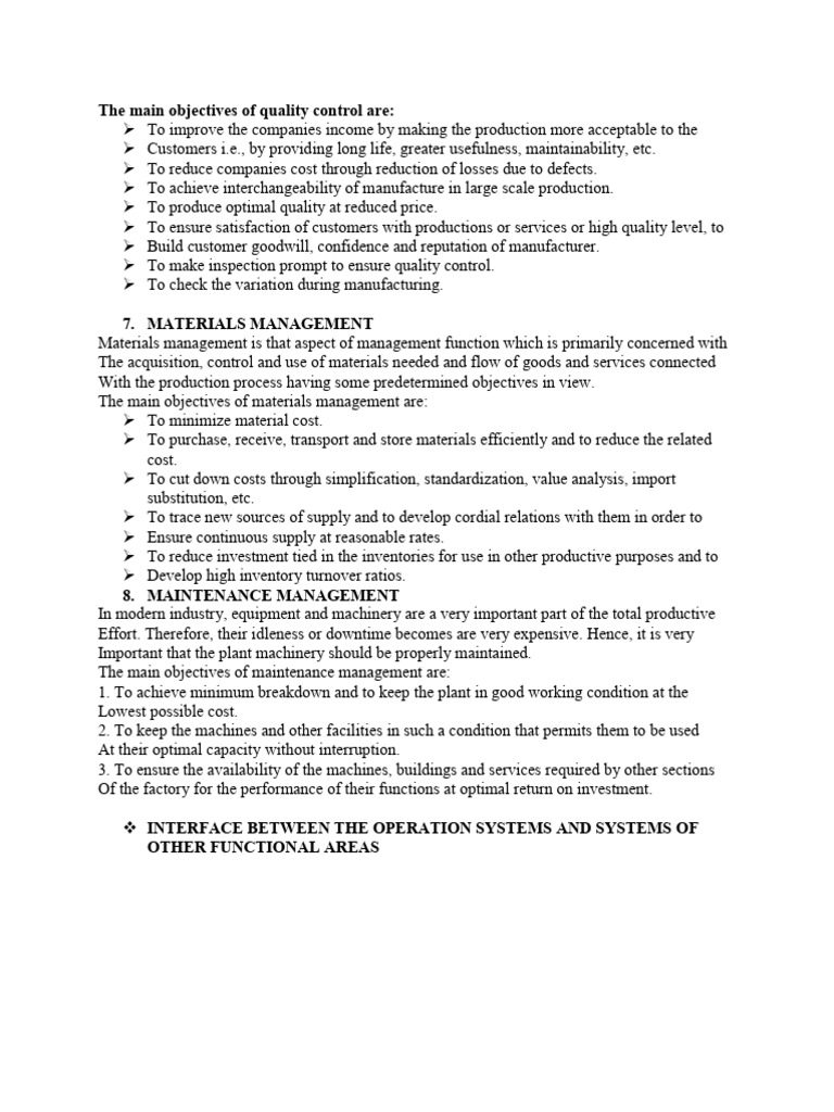 Pom Notes - 3 | PDF | Inventory | Planning