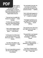 Life-Inspiring Quotes Collection | PDF | Self-Improvement