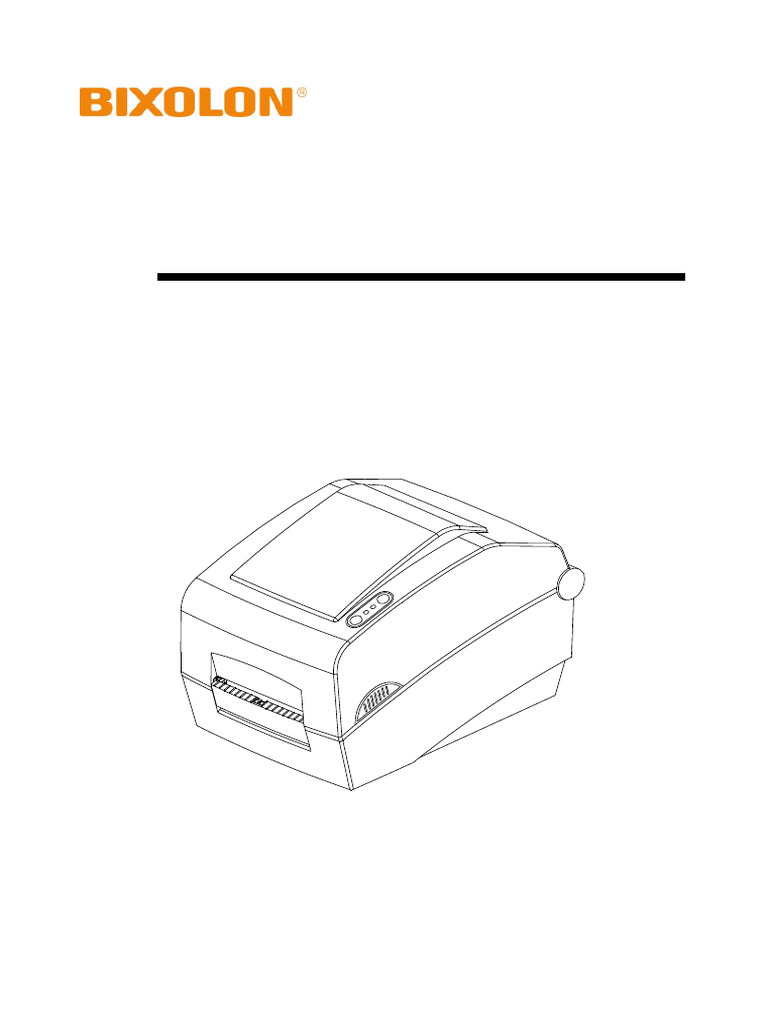 Manual Bixolon slp-t40xx User Spanish Rev 1 05 | PDF | Residuos ...