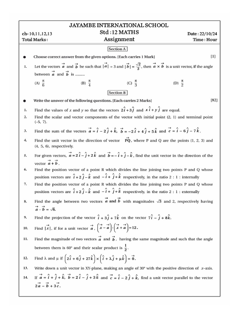 Assignment - D22 Oct 2024 | PDF