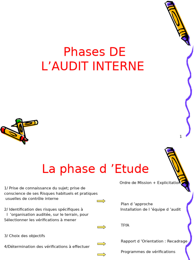 Phases D'audit Interne | PDF
