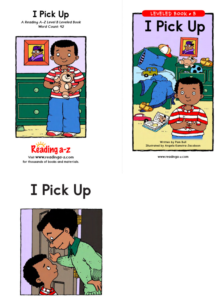 RAZ-B 052 I Pick Up | PDF | Cognitive Science | Behavior Modification