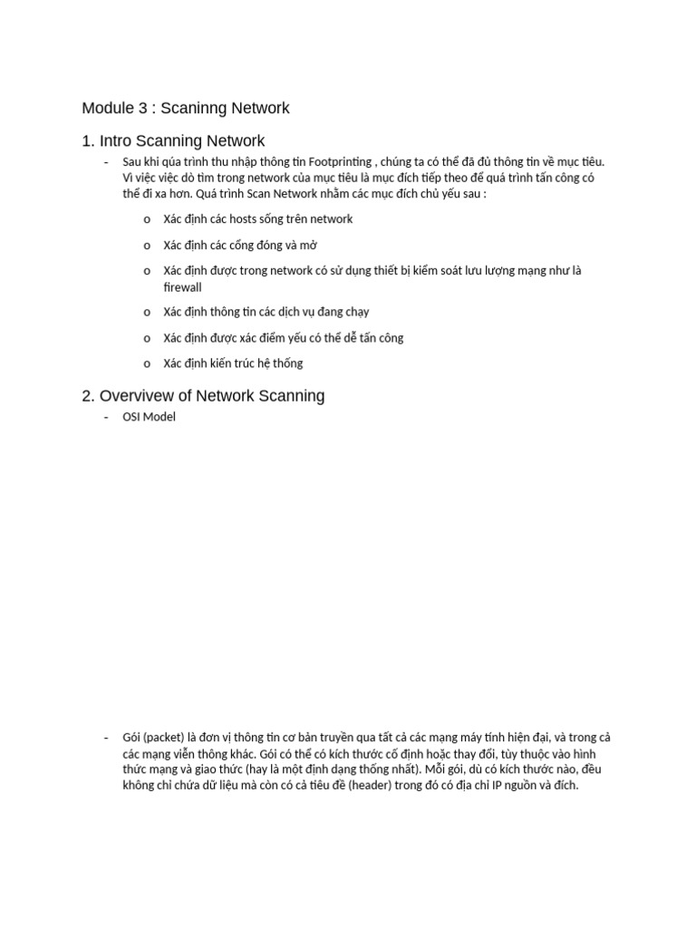 Scanning-Network | PDF