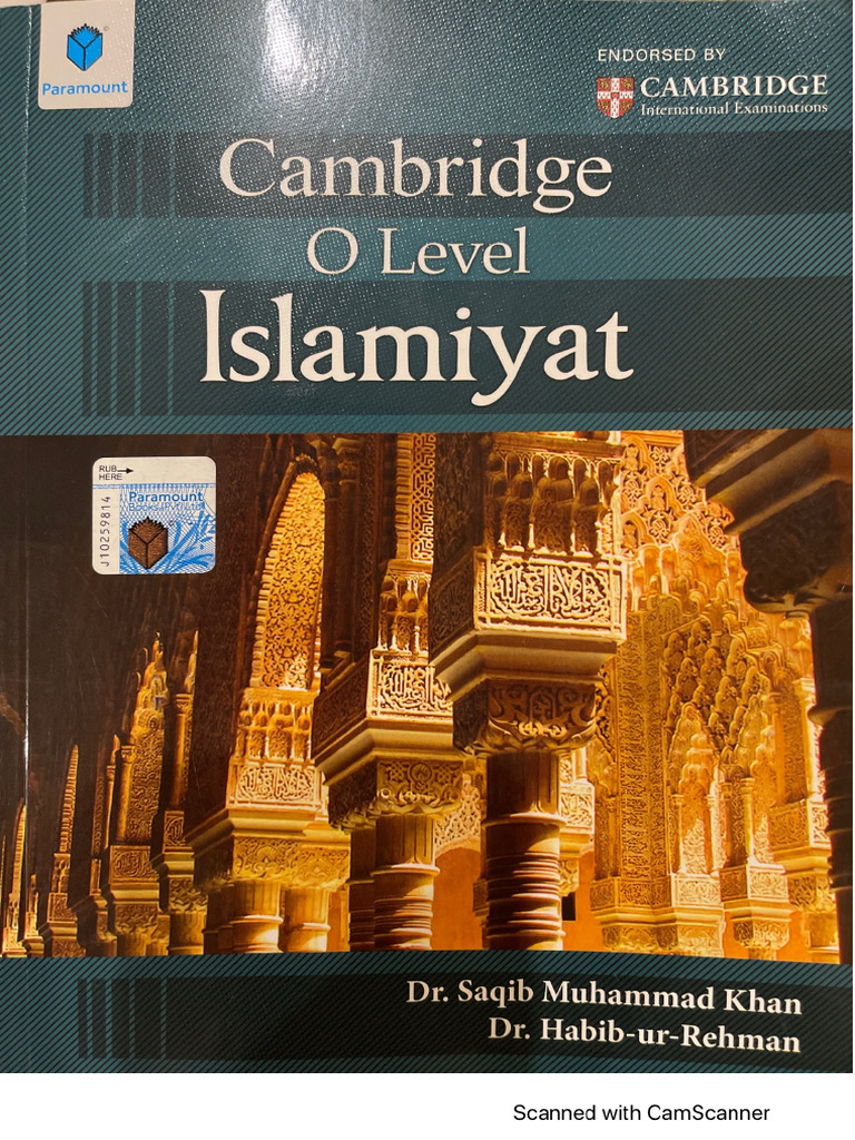 Dr. Saqib Islamiyat Book O Level - Caienotesofficial | PDF