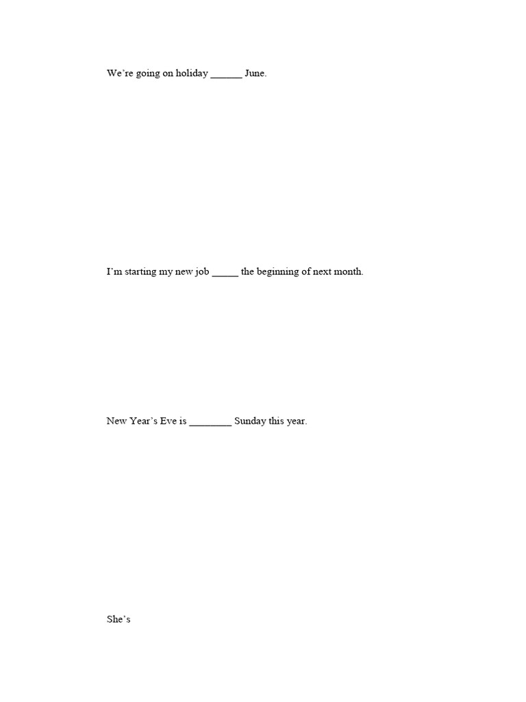 Unit 8 Grammar Test | PDF | Observances