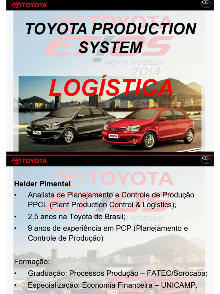 Toyota-Case Logistica-Rev7 | PDF | Padronização | Produção e fabricação