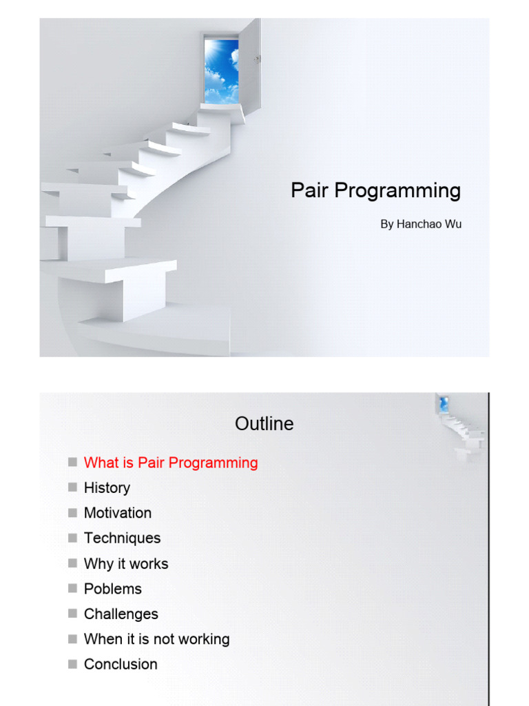 pair programming | PDF | Cognition pair programming | PDF | Cognition