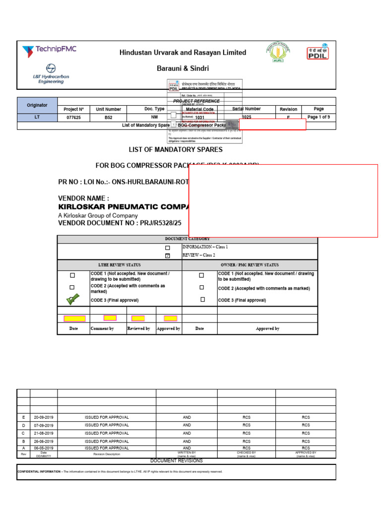 Hindustan Urvarak and Rasayan Limited Barauni & Sindri: List of ...
