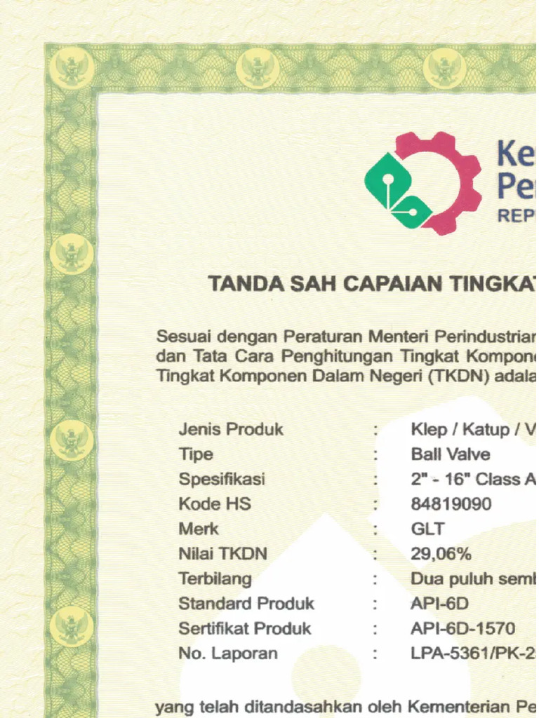 TKDN BALL VALVE CASTING | PDF