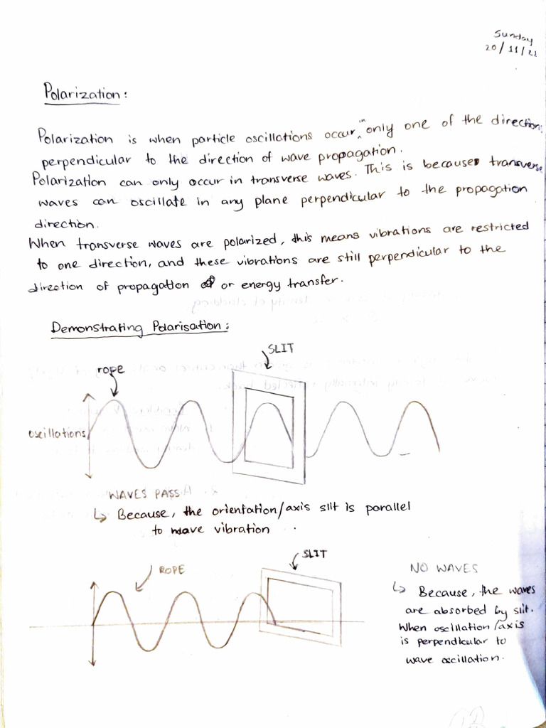 Polarization As | PDF | Polarization (Waves) | Waves