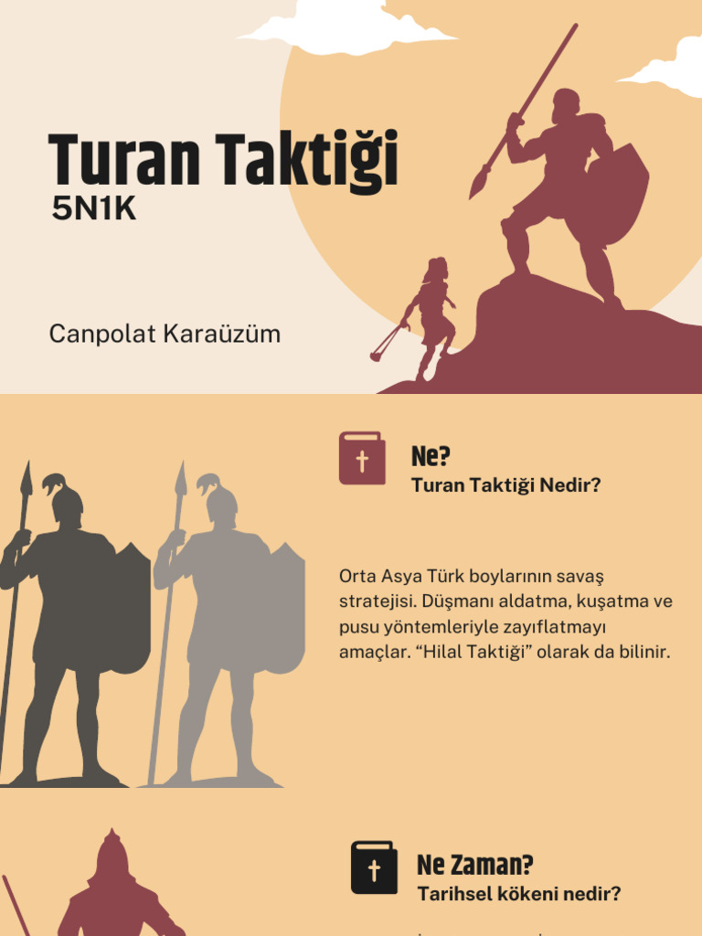 Canpolat Karaüzüm-Turan Taktiği | PDF