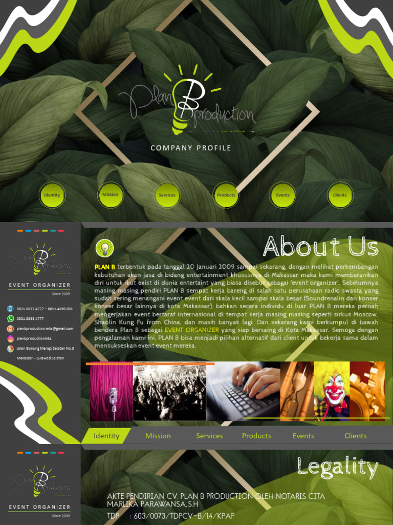 CP Plan B Production | PDF