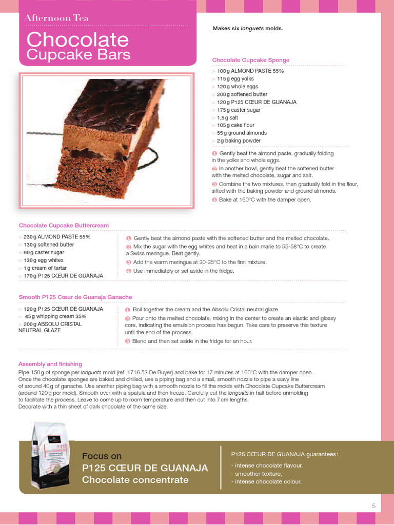 Choco Cupcake | PDF | Foods | Desserts
