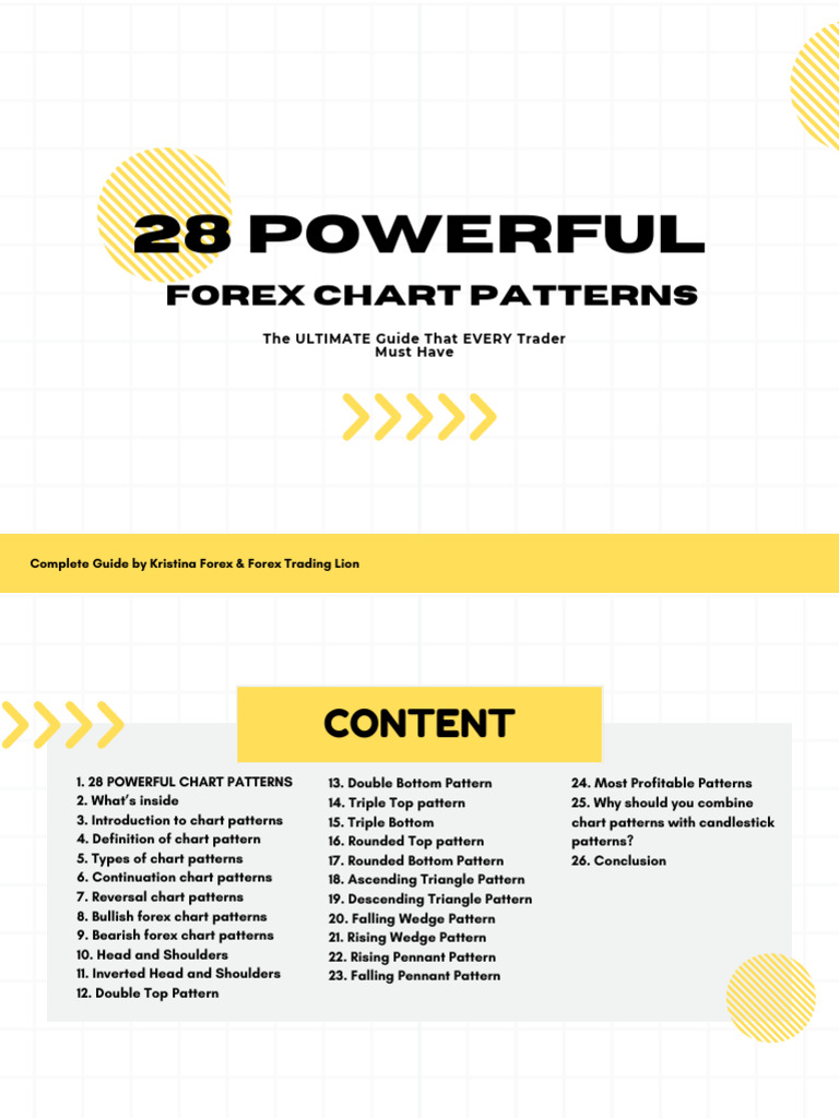 Ultimate 28 Powerful Forex Chart Patterns Guide | PDF | Market Trend | Market (Economics)
