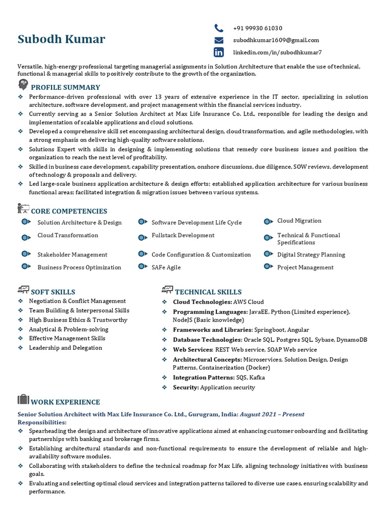 SubodhKumar[13y_0m] | PDF | Cloud Computing | Amazon Web Services