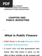 Public Sector Budgeting Overview | PDF | Government Budget Balance ...
