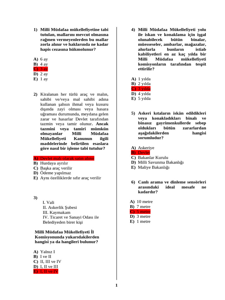 1-İtfaiye Amiri Sorular | PDF