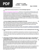 Hassett Et Al. (Monkey Toy Preferences) Notes | PDF | Toys | Gender